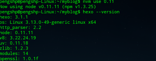 hexo异常：/usr/bin/env: node: 没有那个文件或目录_hexo看不到版本号-CSDN博客