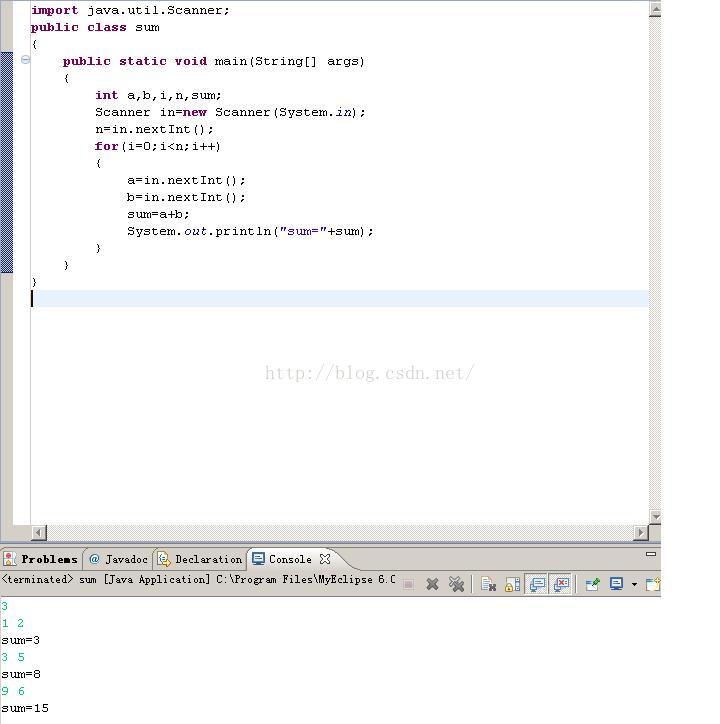 Java简单的输入语句练习（整型数据）java 输入语句整数 Csdn博客 3296