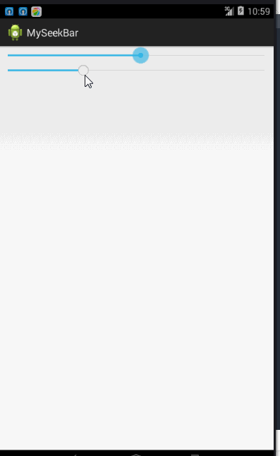 Android 可拖动进度条：seekbar之自定义进度条android Seekbar自定义 Progress Csdn博客 