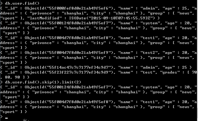 Mongodb学习日记（八）：find With Limitmongodb Find With Limit Csdn博客 7592