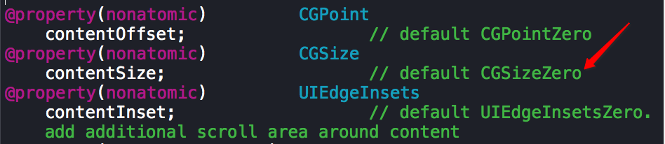Uiscrollview学习 理解 Contentsize、contentinset和contentoffset Csdn博客