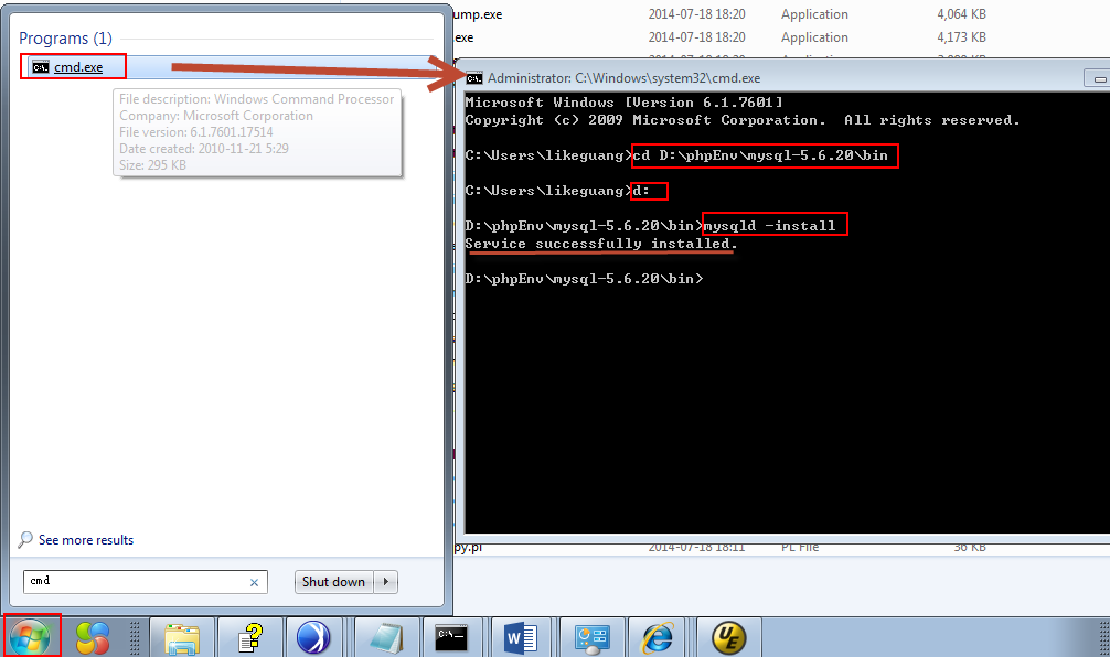 绿色版mysql的安装和配置root密码 Csdn博客 8581