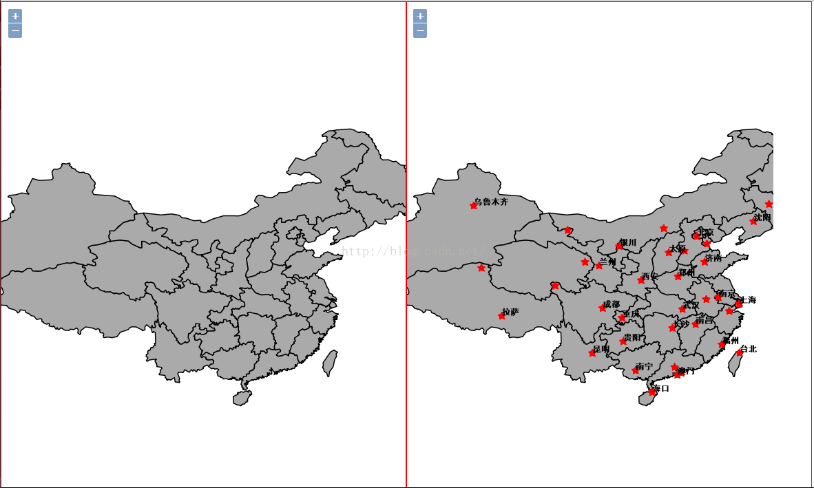 Ol3多图联动实践 Csdn博客 2763