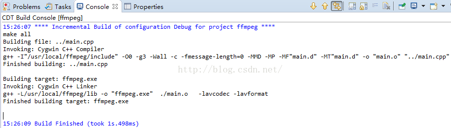 Cygwin环境下ffmpeg的配置 Cygwin Ffmpeg Csdn博客