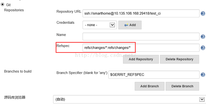 【指导】jenkins集成gerritilovechina的博客 Csdn博客jenkins集成gerrit 3721