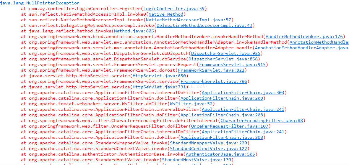 Request Processing Failed Nested Exception Is Javalangnullpointerexception With Root Cause 
