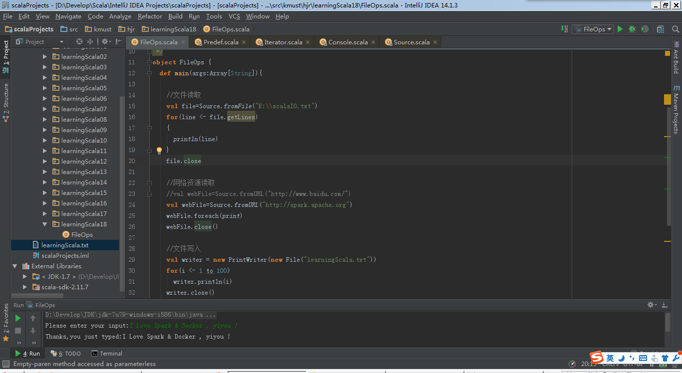 Scala 文件写入scala写入文件 Csdn博客
