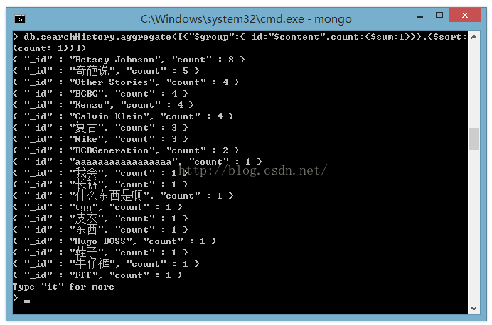 Mongodb中的分组聚合在java中的用法mongodb Aggregatesgroup Java Csdn博客 