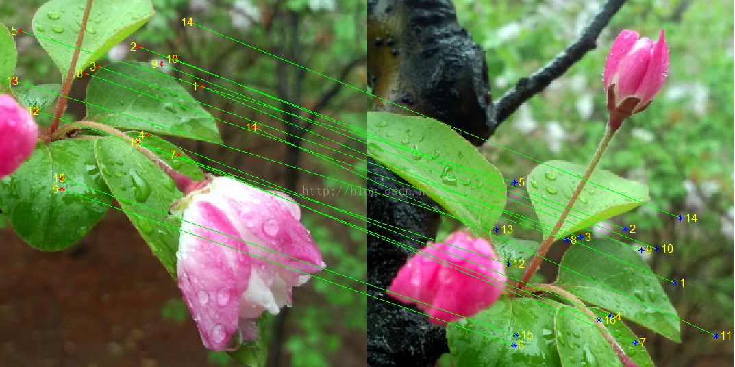 基于sift特征的图像配准（附matlab源代码） Csdn博客 