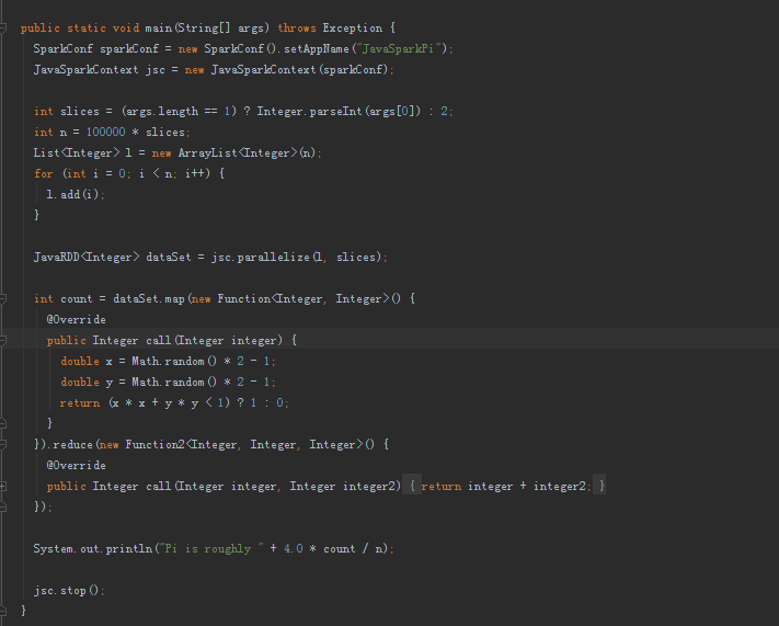使用intellij Idea编写sparkpi直接在spark中运行sparkpiscala Csdn博客 4587