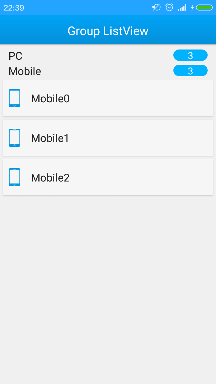Android Listview 分组效果实现listview 根据item所在的不同组 Csdn博客