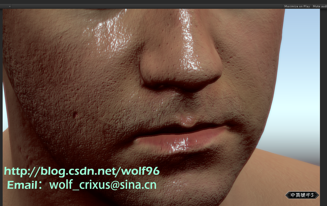 Unity3d 屏幕空间人体皮肤知觉渲染&次表面散射Screen-Space Perceptual Rendering ...