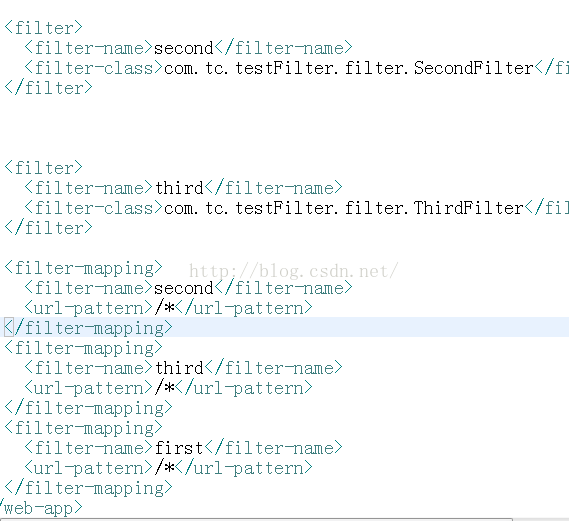 Java Web 过滤器的执行先后顺序当web项目中有多个过滤器时过滤器执行的顺序是什么 A 没有顺序 B Filter Csdn博客 1315