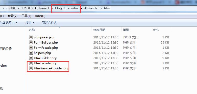 Laravel 5中使用 Illuminate Html扩展 鑫的专栏 Csdn博客