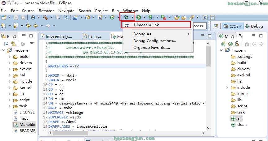 嵌入式操作系统学习笔记02环境搭建兼 Eclipse Jlink 2440 Arm裸机调试 Csdn博客 6615