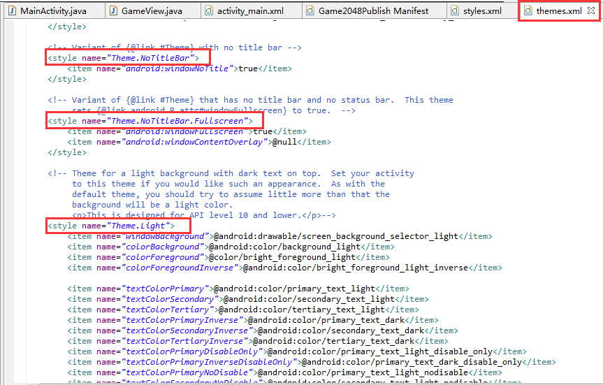 Android自带的theme主题图解android Themes Csdn博客 