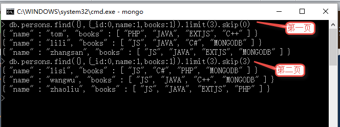 Mongodb数据查询，分页，排序mongodb 分页排序 Csdn博客