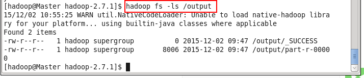 Hadoop2 7 1运行wordcount Csdn博客