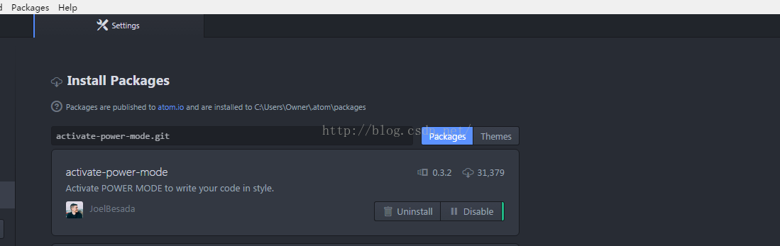 Atom设置震撼的编辑效果 Atom效果 Csdn博客