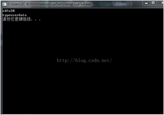 Lua——userdata使用pushlightuserdata Csdn博客 