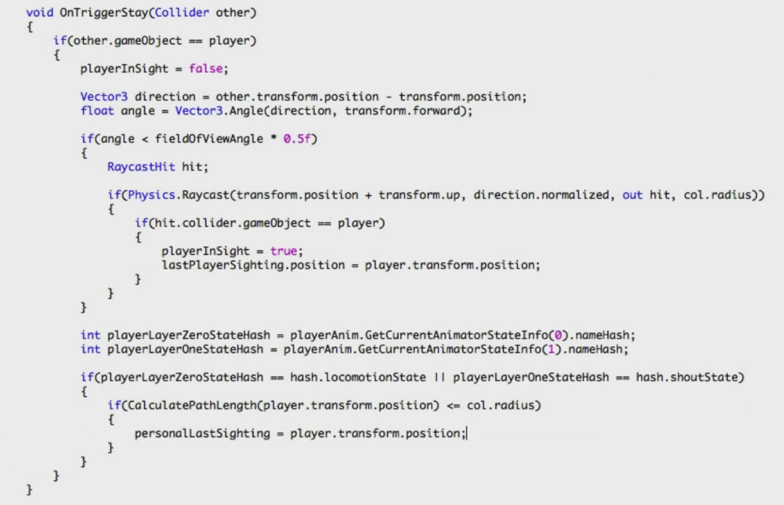 Unity3d 巡逻敌兵探测玩家逻辑实现unity Fps判断敌人是否能看见玩家 Csdn博客 