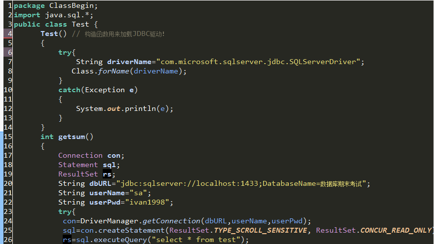 使用jdbc将eclipse连接sql Server数据库小实例利用sqlserverjdbcmyelipse根据前段表单提交的用户名查询数据库中用户表中含有 Csdn博客