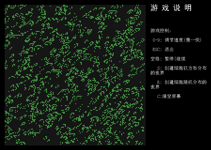 生命游戏：零玩家的二维细胞演化 Csdn博客