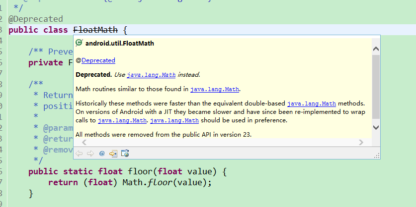 Android 60 The Method Sinfloat Is Undefined For The Type Floatmath 报错the Method Ceilfloat 