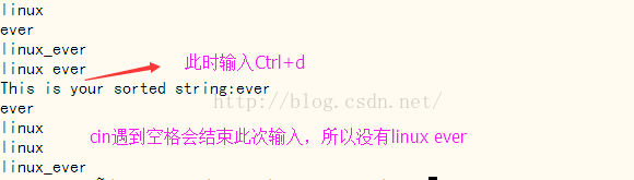 Linux系统下怎么输入eof退出输入循环whilegetlinecin Temp Readyao的博客 Csdn博客 