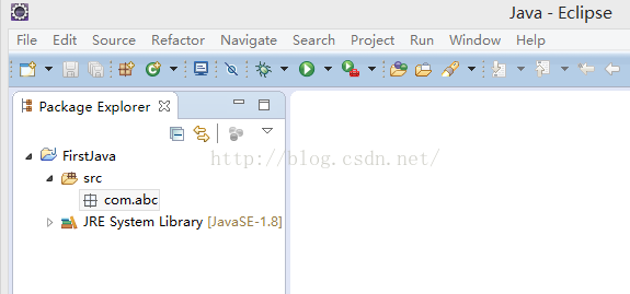 Java笔记2：eclipse编写第一个java程序 Eclipse开发第一个java程序 Csdn博客