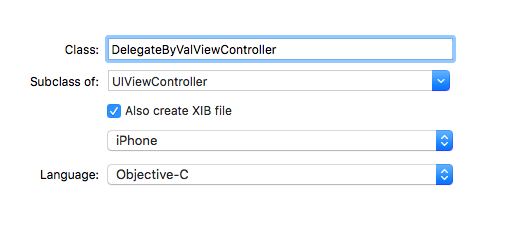 Ios页面间传值方式代理delegate通知notification块blockxcode11single View Application Csdn博客 3340