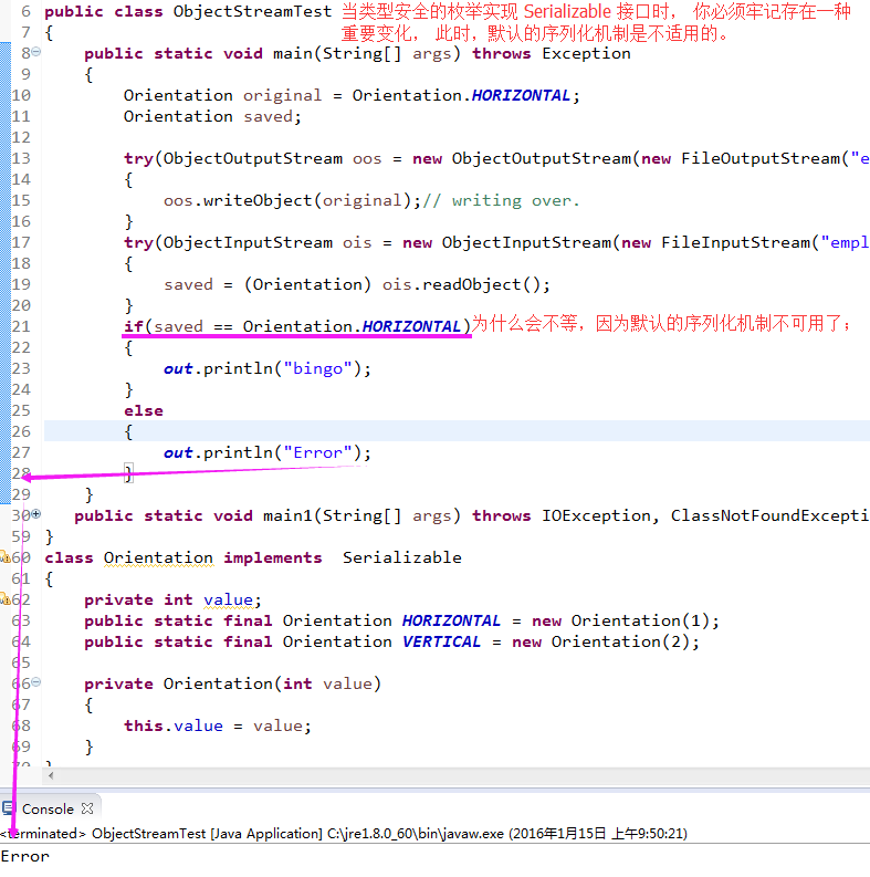 Java流与文件——对象流和序列化readobject返回值 Csdn博客