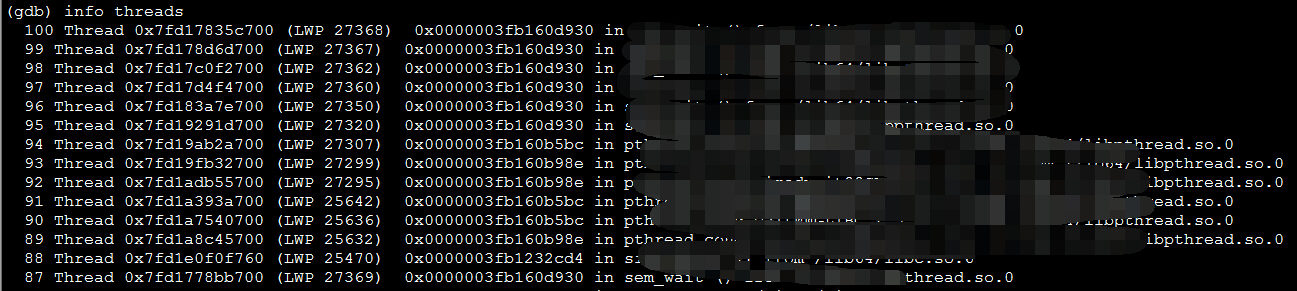 利用gdb调试多线程core文件gdb Core 线程 Csdn博客