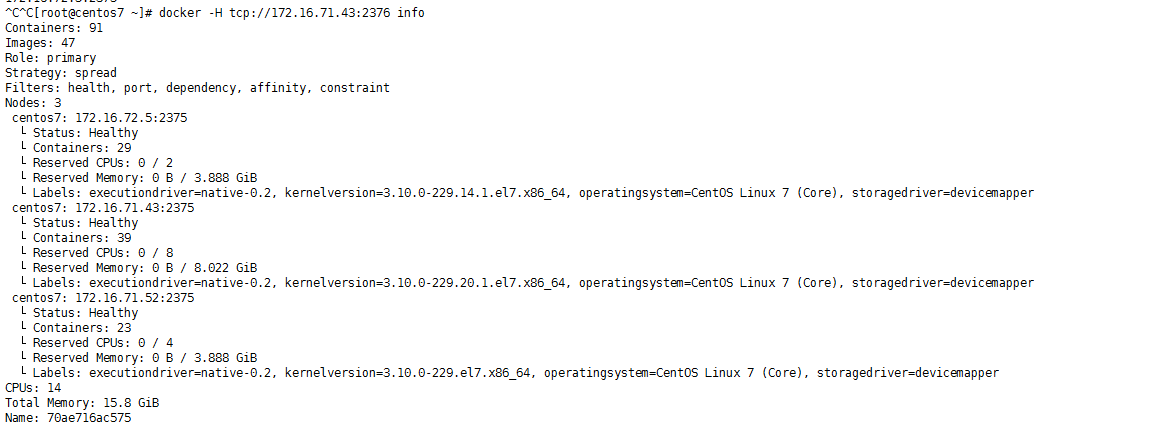 创建docker Swarm集群的两种方式docker Swarm Create Join Csdn博客 9972