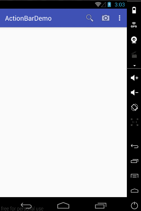 Android Actionbar使用 Csdn博客