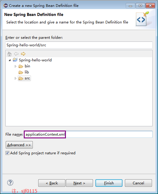 [Spring实战系列]（1）Eclipse下创建Spring-HelloWorld项目_eclipse创建spring-CSDN博客
