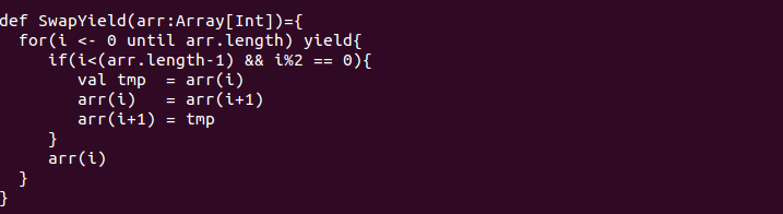Scala数组操作详解 Csdn博客