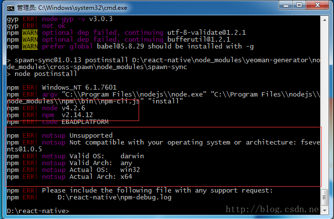 超详细windows版本编译运行react Native官方实例uiexplorer项目多图慎入cygwin运行react项目 Csdn博客 