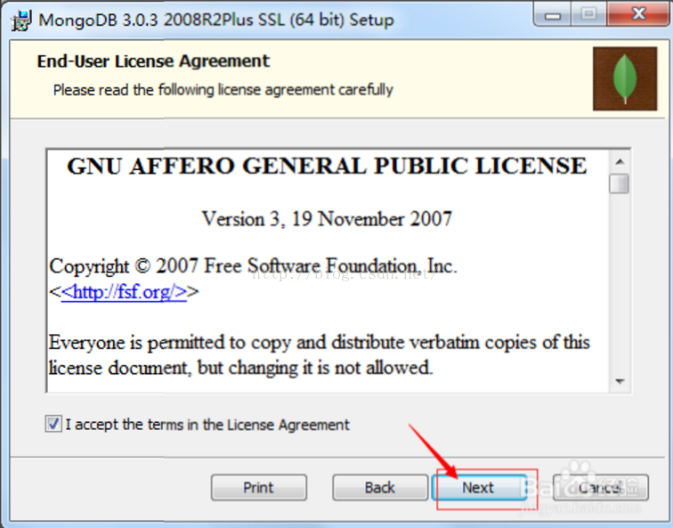 安装mongodb遇到的问题mongodb 5030 2008r2pius Ssl64 Bit Setup Servic Csdn博客