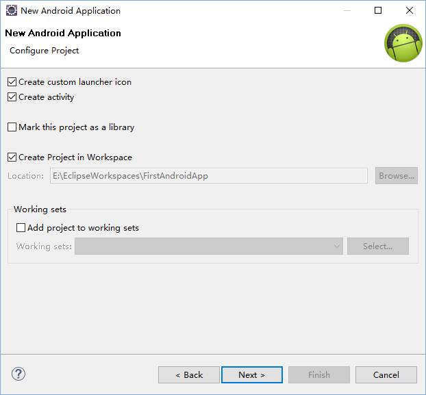 基于eclipse的android开发（一）——创建第一个android项目利用eclipse做android作品实例 Csdn博客