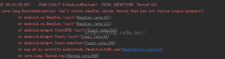 Android中toast如何在子线程中调用 Android 子线程如何使用toast Csdn博客