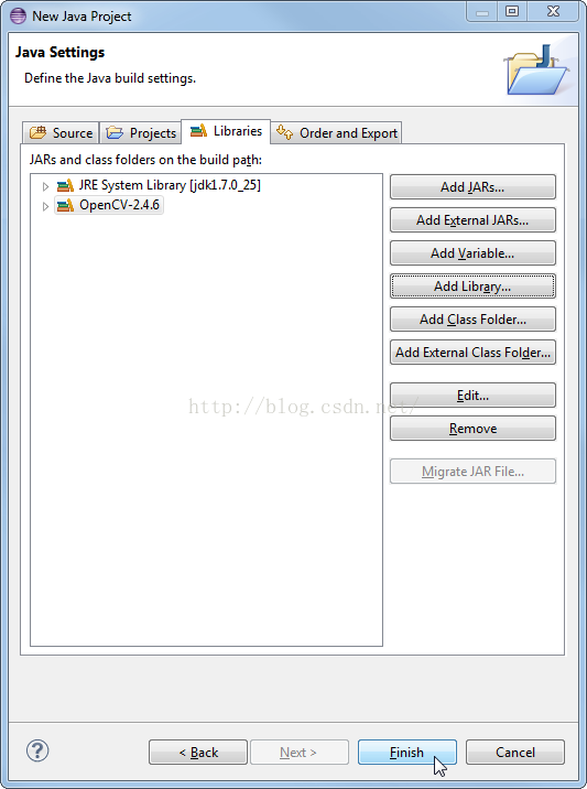 Java Opencv学习：在eclipse下配置基于java的opencv开发环境java Opencv Cvtclolor Csdn博客 