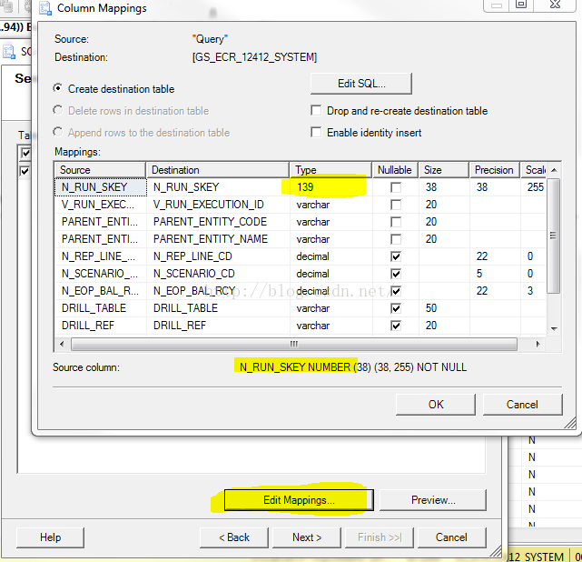 Oracle11g 数据表 导入sqlserver2008r2 遇到number类型字段不匹配sqlserver2008r2銝要umber Csdn博客 6889