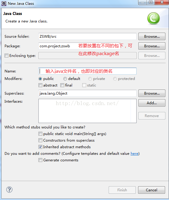 在eclipse的android工程下创建多个java文件 Csdn博客