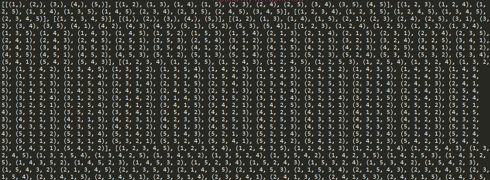 基于python快速实现排列组合算法python两个大文本组合 Csdn博客