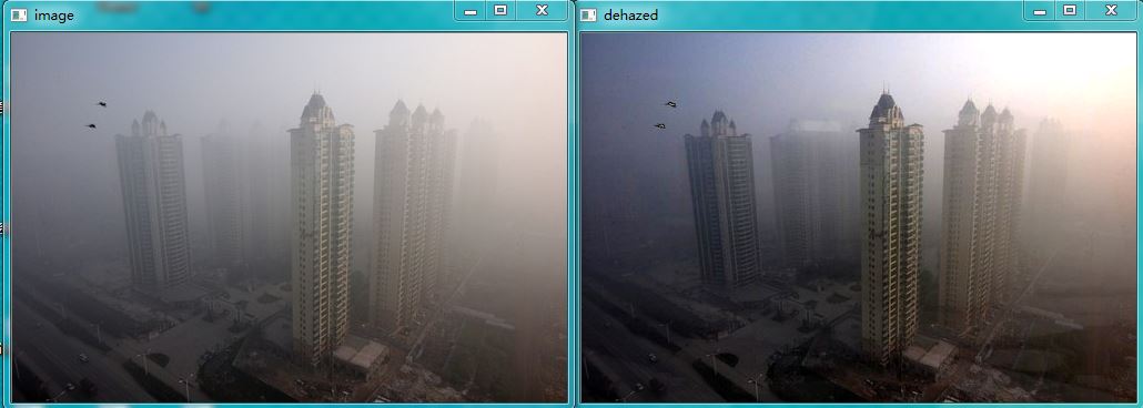 Opencv实践之路——基于暗通道先验的去雾算法简单实现cv2暗通道先验 Csdn博客