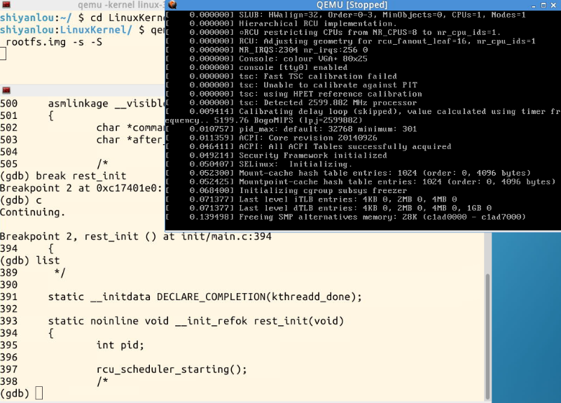 《linux操作系统分析》之跟踪分析linux内核的启动过程追踪操作系统的启动过程 Csdn博客 6965