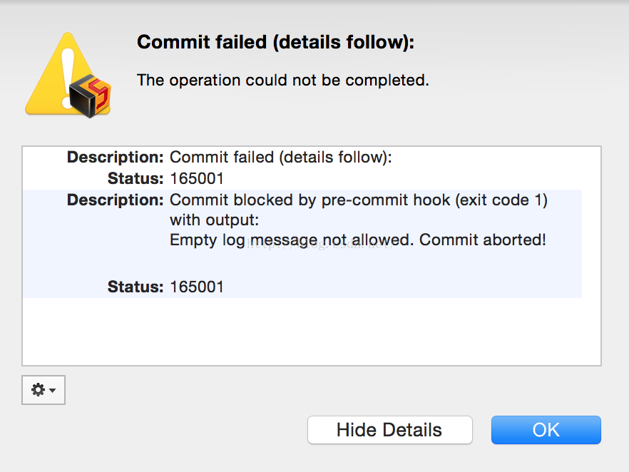 Svn服务器提交失败 Commit Failed Details Follow Csdn博客 7161