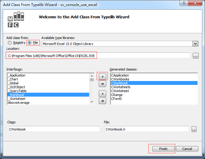 Vc操作excel（控制台程序使用mfc）控制台读取excel Csdn博客