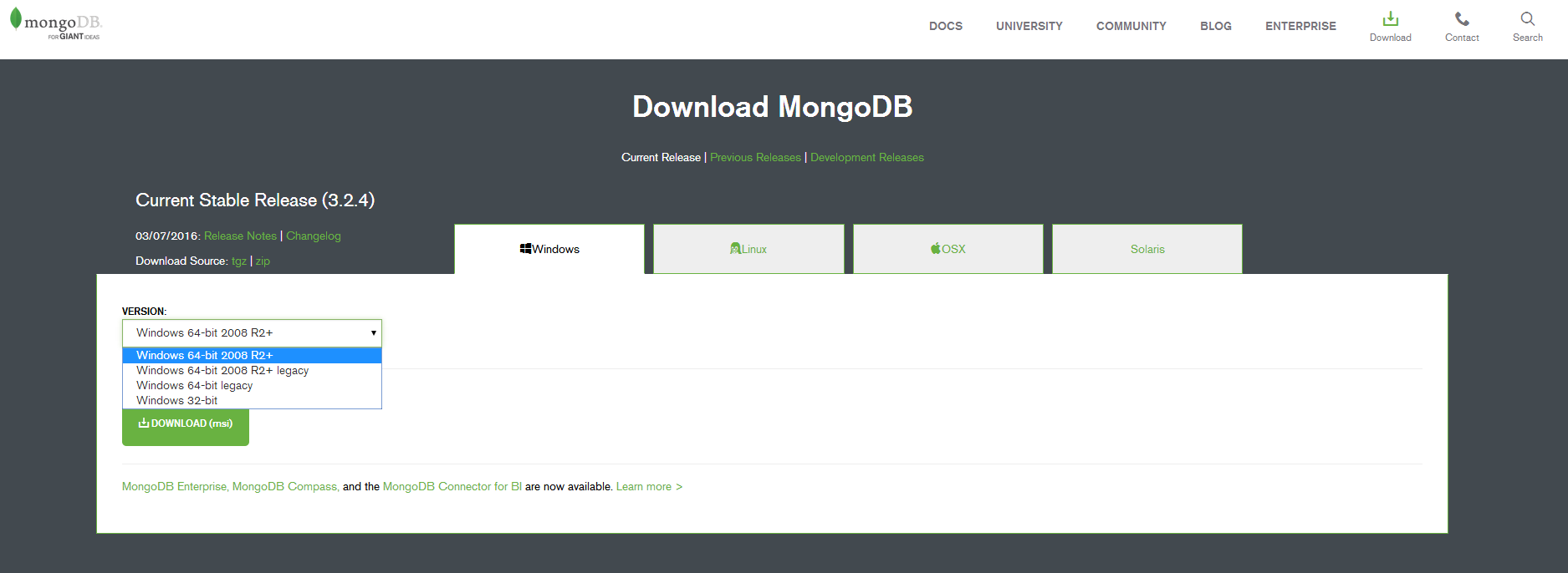 Windows下安装mongodb 32安装mongodb32 Csdn博客